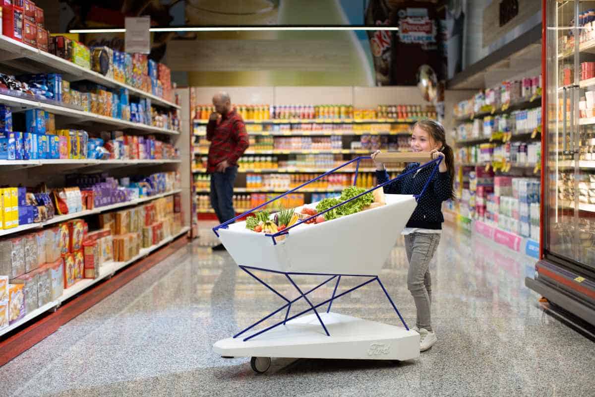 Dit intelligente winkelwagentje maakt winkelcentra veiliger - GadgetsDaily